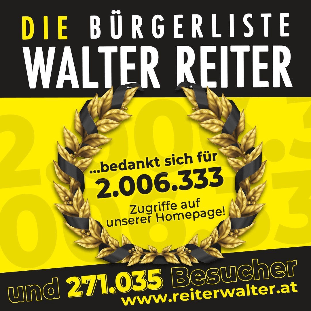 Es ist wirklich beeindruckend und es zeigt, dass die "Bürgerliste ...